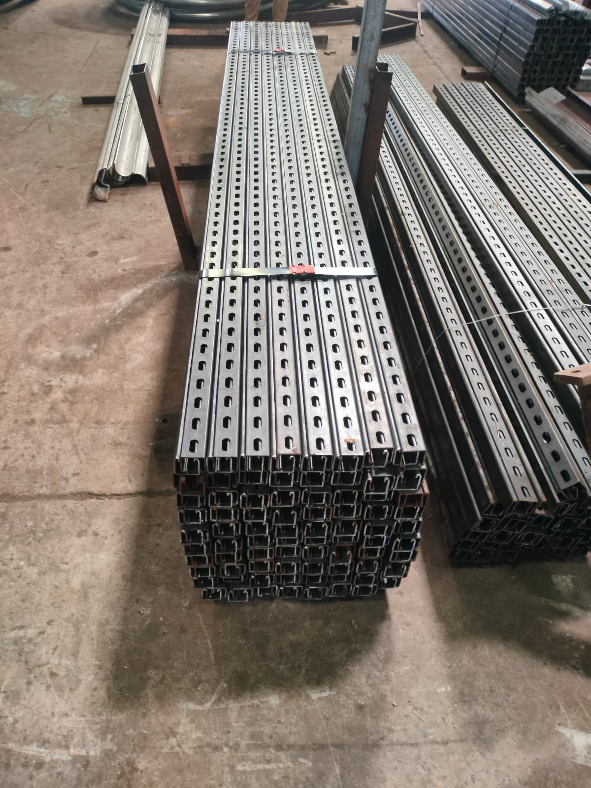 Mild Steel Slotted Strut Channel. at Best Price in Kheda | Divy ...