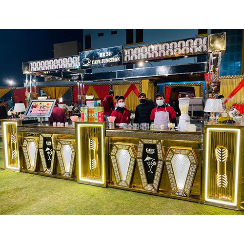 Stainless Steel Coffee Cafe Counter Setup at 166000.00 INR in ...