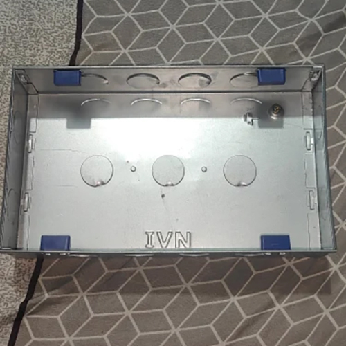 Mild Steel Modular Electrical Box - Color: Silver at Best Price in ...