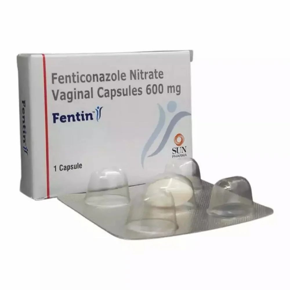 Fentin Vaginal Capsule - Fenticonazole 600mg Antifungal Treatment ...