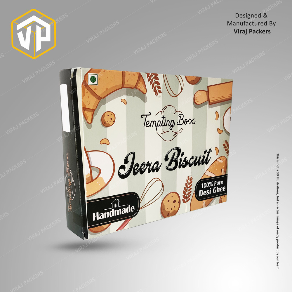 Customized Cookies Packaging Box Manufacturer - Finishing: Glossy ...