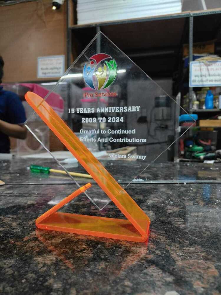 Acrylic Awards & Trophy at 800.00 INR in Secunderabad | Classic Concepts