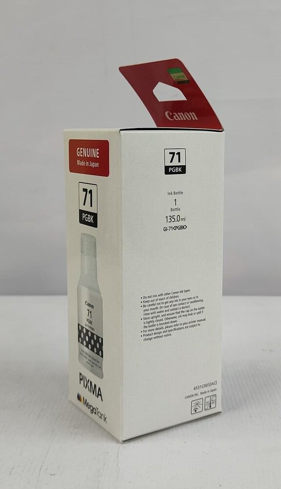 Canon Gi 71 Black Ink Bottle at 731.60 INR in Mumbai | Mayur Computers