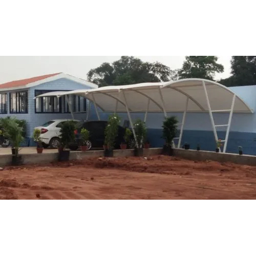 Tensile Membrane Car Parking Shed - Color: White at Best Price in ...