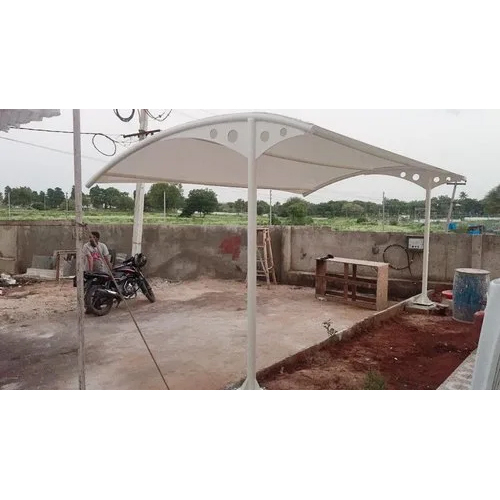 Car Parking Tensile Membrane Structure - Color: White at Best Price in ...