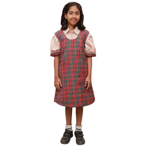 Girl's School Uniform Tunic at Best Price in Delhi | Jupiter Uniforms ...