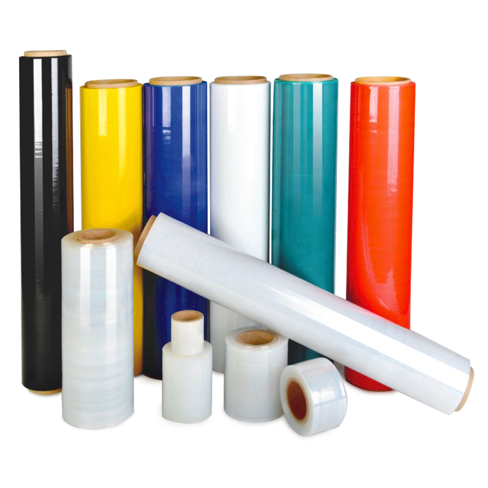 Color Stretch Film - Lldpe, Customized Size, 23 Micrometers Thickness ...