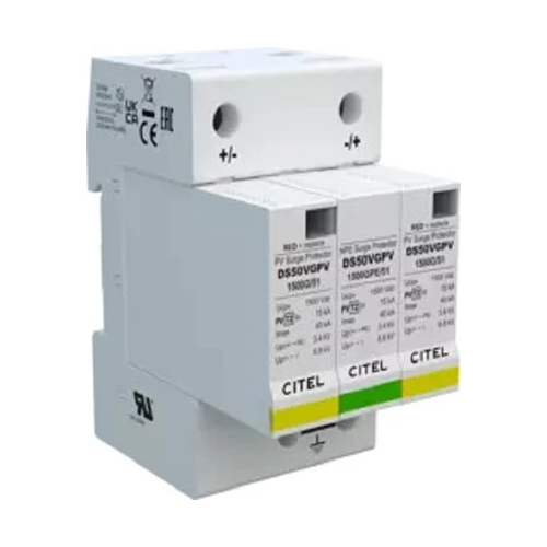 Type 2 Pv Surge Protector Switchgear - No Of Poles: Triple Pole - No Of ...