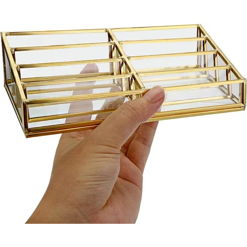 Metal Brass And Glass Visiting Card Box at 775.00 INR in Moradabad | M ...