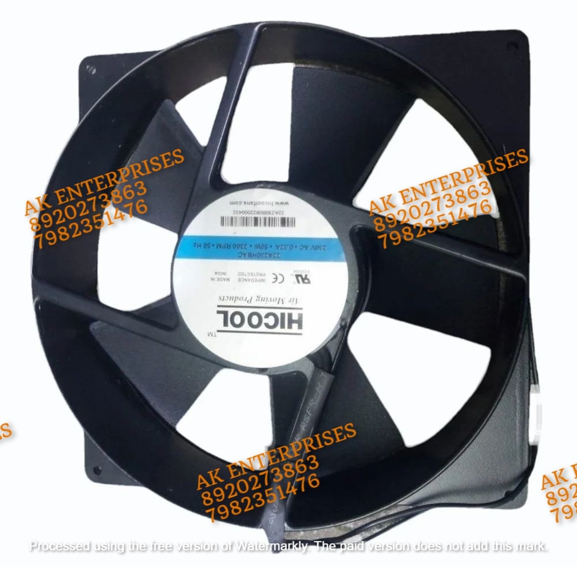Hicool Axial Fan 17a 230h Bac Brushless Fans at 1768.82 INR in Delhi ...
