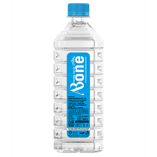 Mineral Water Bottle - 500 Ml Plastic Packaging | Blue Color, 6 Months ...