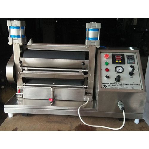 Vertical Laboratory Padding Mangle Machine - Application ...