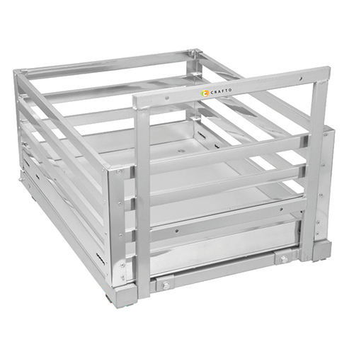 Grain Trolley - Stainless Steel, Various Sizes Available | Easy ...
