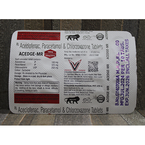 Acedge-mr Tablets - Storage Instructions: Cool & Dry Place at Best ...