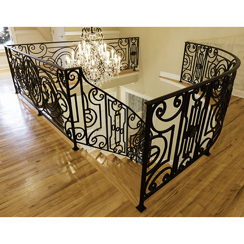 Iron Stair Railing - Color: ' at Best Price in Noida | Sahil Steel Works