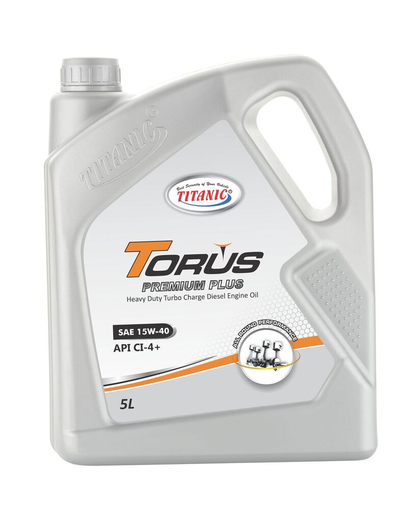 Titanic Torus Premium Sae 15w-40 Api Ci-4 Plus - Ash %: 0% at Best ...