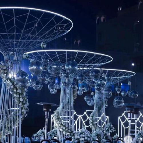 Ball Tree - Stainless Steel & Glass | Large, Variable Height & Length ...