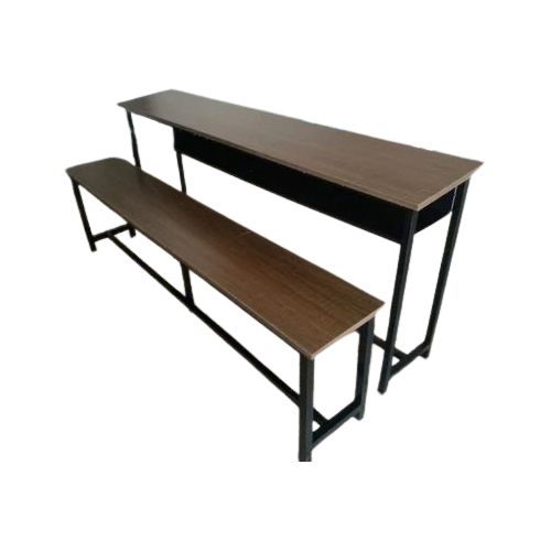 Ms 4 Seater Black School Dual Desk Bench - Design: Standard at Best ...
