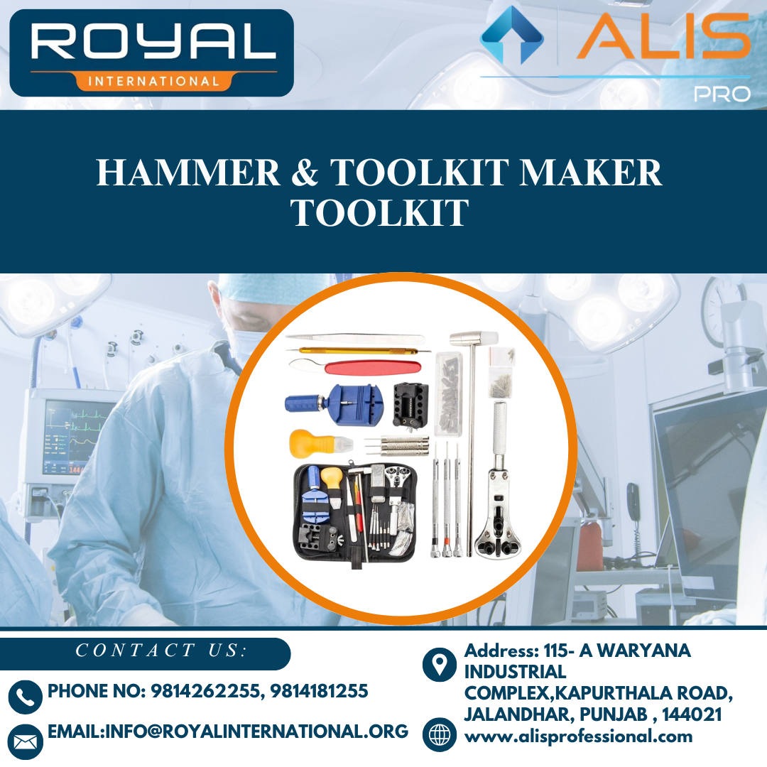 Hammer & Toolkit Maker Toolkit at Best Price in Jalandhar | Royal International
