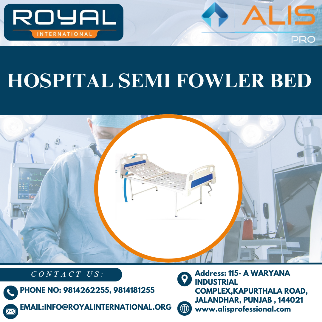 Hospital Semi Fowler Bed at Best Price in Jalandhar | Royal International
