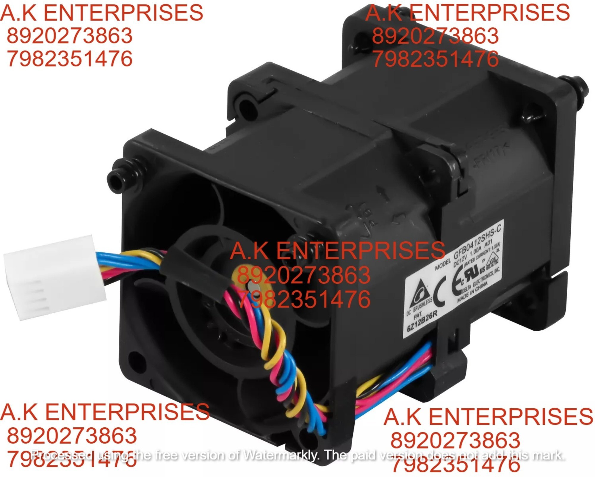 Delta Super Micro Fan Gfb0412shs 4-pin Fan For Cse-819u at 1768.82 INR ...