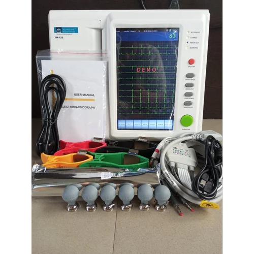 12 Channel Ecg Machine at 60000.00 INR in Surat | Technocare Medisystems