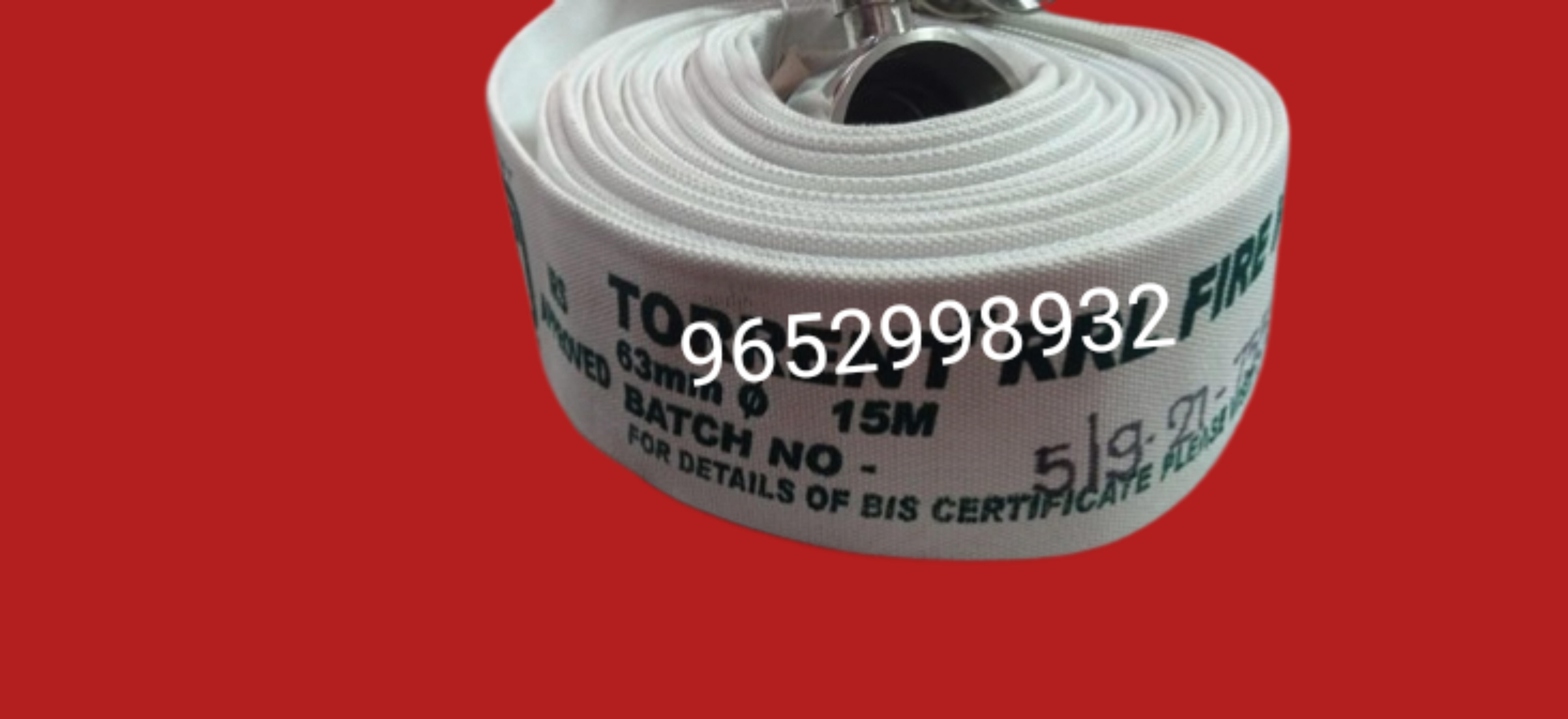 Rrl Fire Hose Pipe 63mm Type B - Rubber Lined, 15m Length | Irs ...