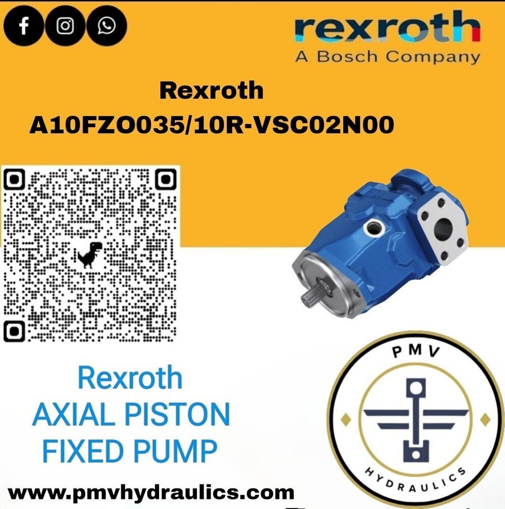 Rexroth A10fzo035/10r-vsc02n00 at Best Price in New Delhi, Delhi | Pmv ...