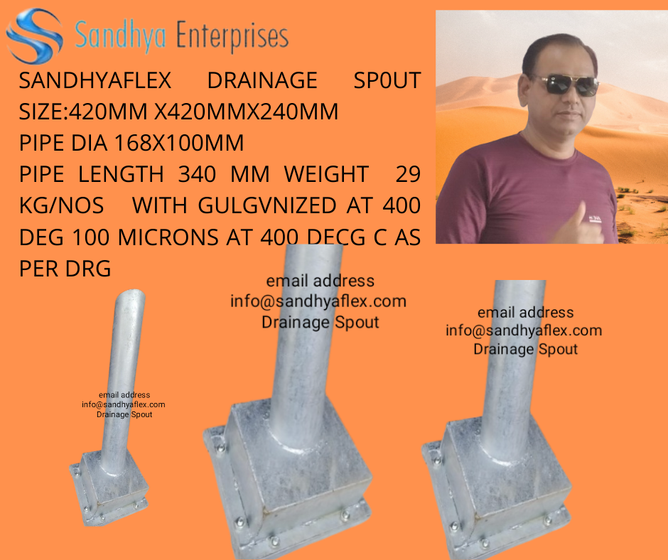 Gi Coated Drainage Spout at Best Price in Hyderabad | Sandhya Enterprises