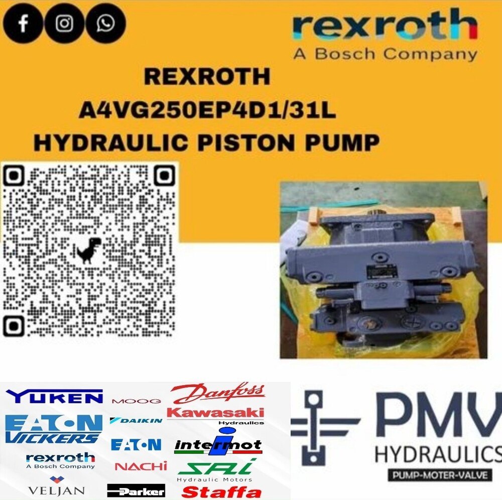 Rexroth A4vg250ep4d1/31l Hydraulic Pist at Best Price in New Delhi ...
