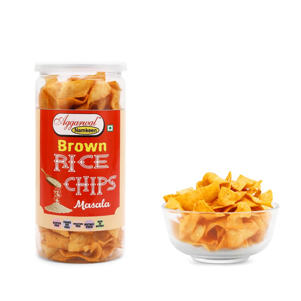 Brown Rice Chips at Best Price in New Delhi, Delhi | Aggarwal Food Products