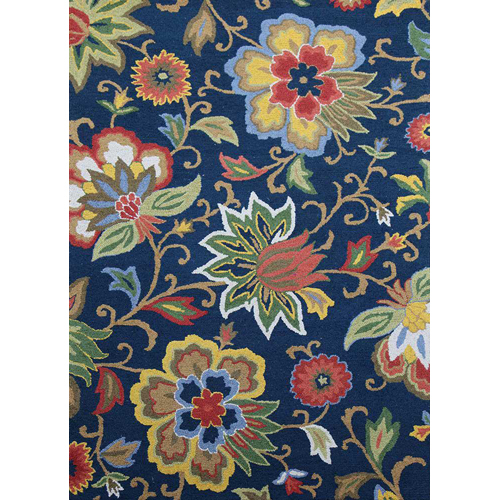 Floral Handtufted Loop Pile Area Rugs - Color: Different Available at ...