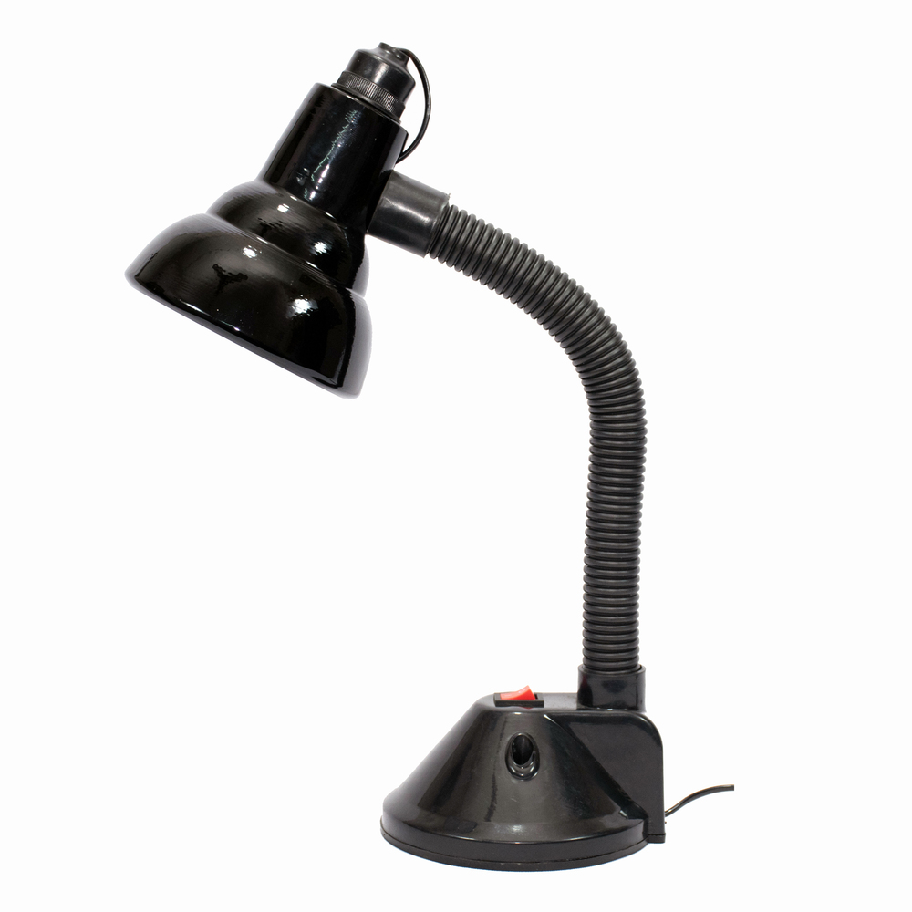300 Black Model Reading Lamp - Aluminum & Plastic, 7x4x15 Inches, Blue ...