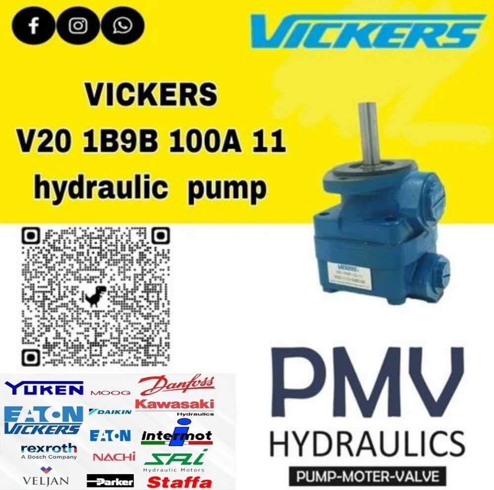 Vickers V20 1b9b 100a 11 Hydraulic Pump at Best Price in New Delhi ...