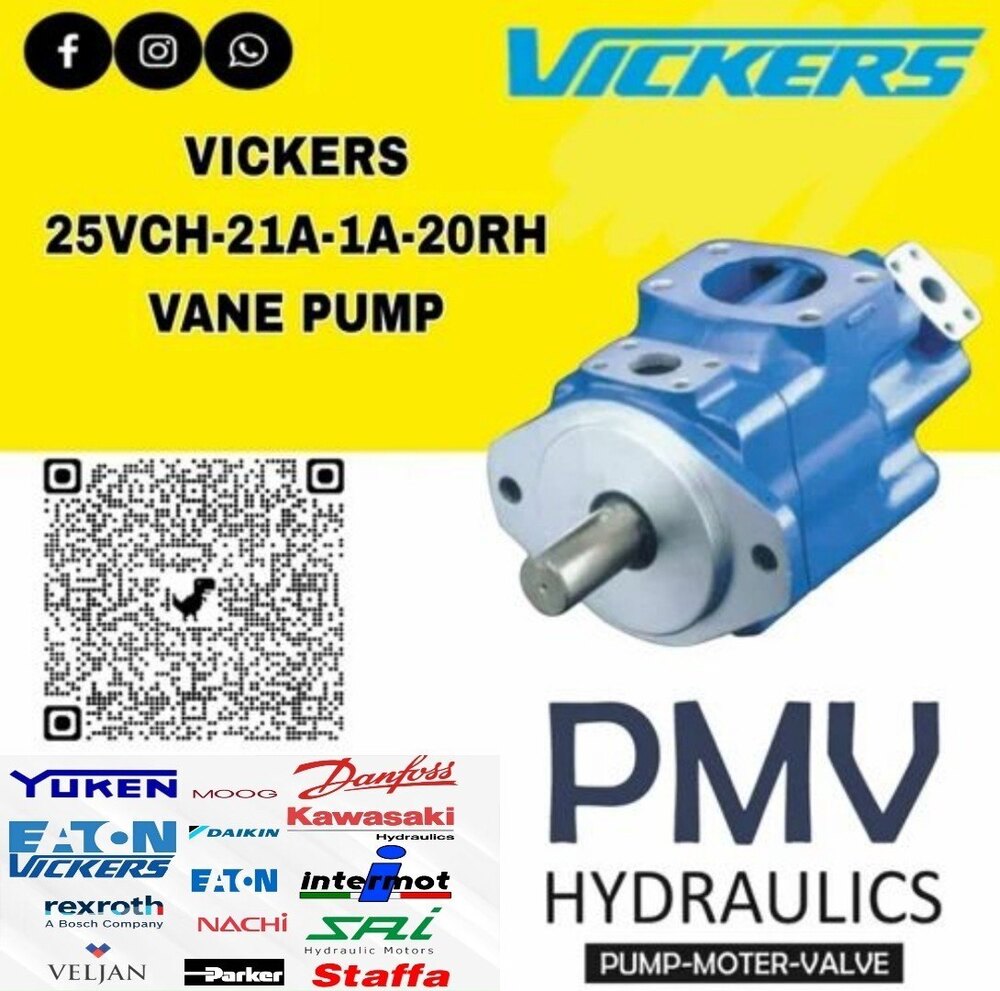 Vickers 25vch-21a-1a-20rh Vane Pump at Best Price in New Delhi | Pmv Hydraulics