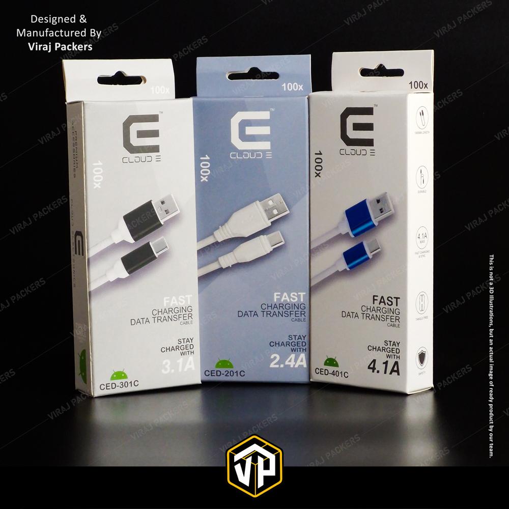 Data Cable Packaging Boxes - Material: Kraft Paper at Best Price in ...