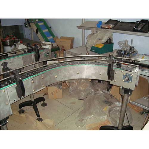 Modular Plastic Belt Conveyor And Slat Chain Conveyor - Material: Mild ...