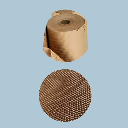 Brown Honeycomb Paper Wrap - Pulp Material: Wood Pulp at Best Price in ...