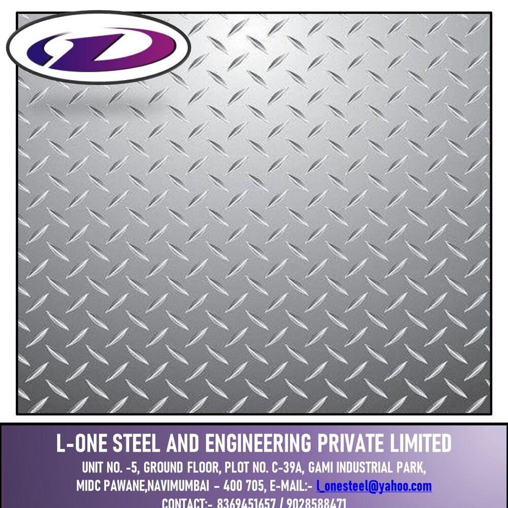 Gi Chequered Plate - Application: Construction at Best Price in Navi ...