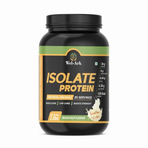 Wel Ark Isolate Protein Kesar Kulfi Flavour - Dosage Form: Powder at ...