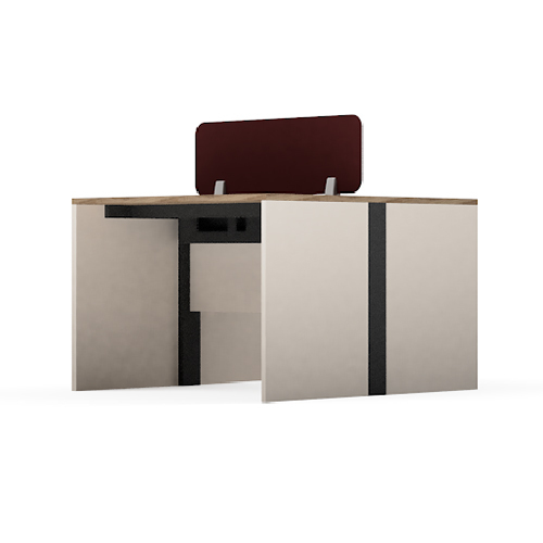 Horizon 2 Seater Modular Office Workstation - Color: As Per Requirement ...