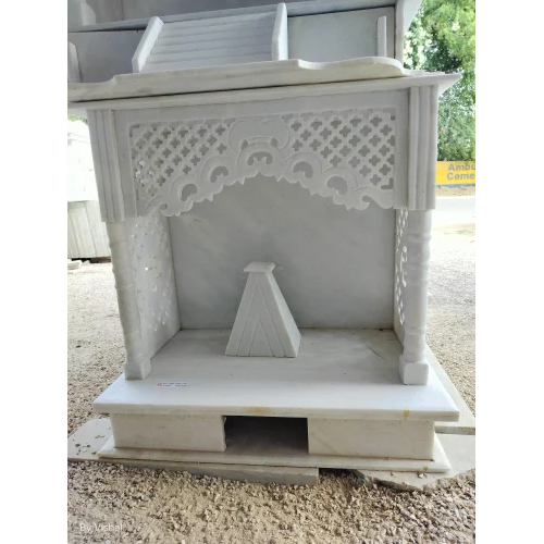 White Marble Hathi Chokor Temple at 8100.00 INR in Jaipur | Vyas Marbles