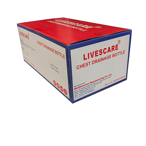 Chest Drainage Bottle - Dehp Free Material, Single/double Chamber Sizes ...