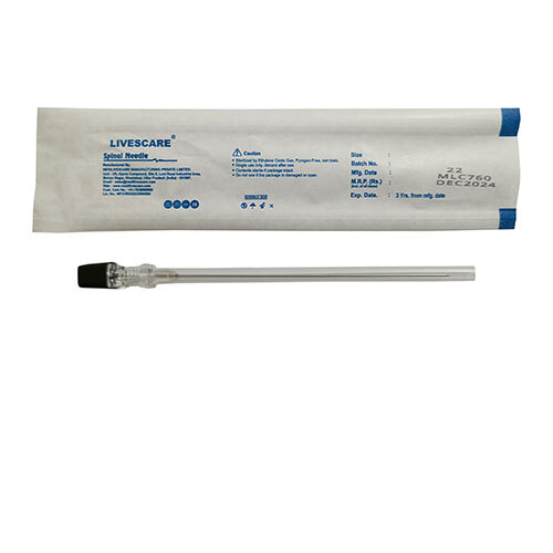 Spinal Needle - Color: Transparent at Best Price in Ghaziabad ...