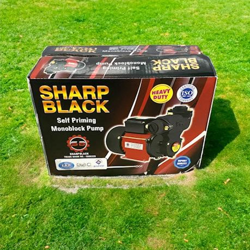 Sharp Black Self Priming Monoblock Pump - Material: Cast Iron at Best ...
