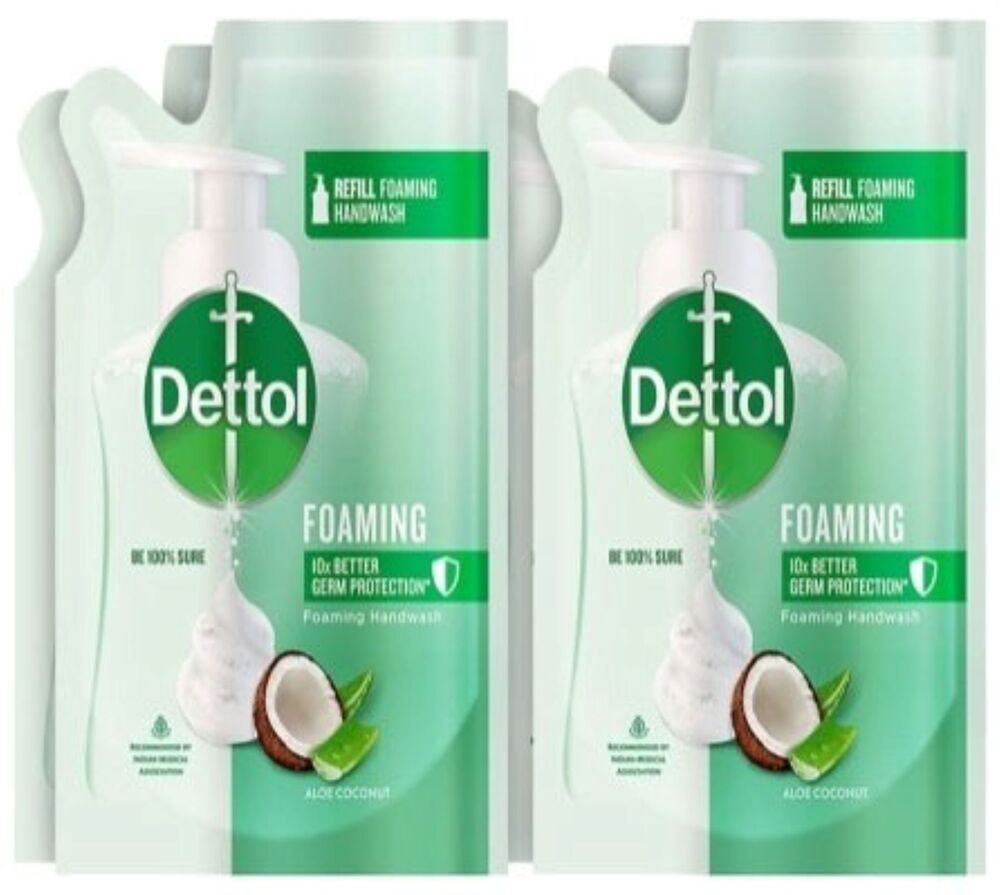 Dettol Handwash Foam Soap / Pouch 200Ml - Application: Direct Use ...