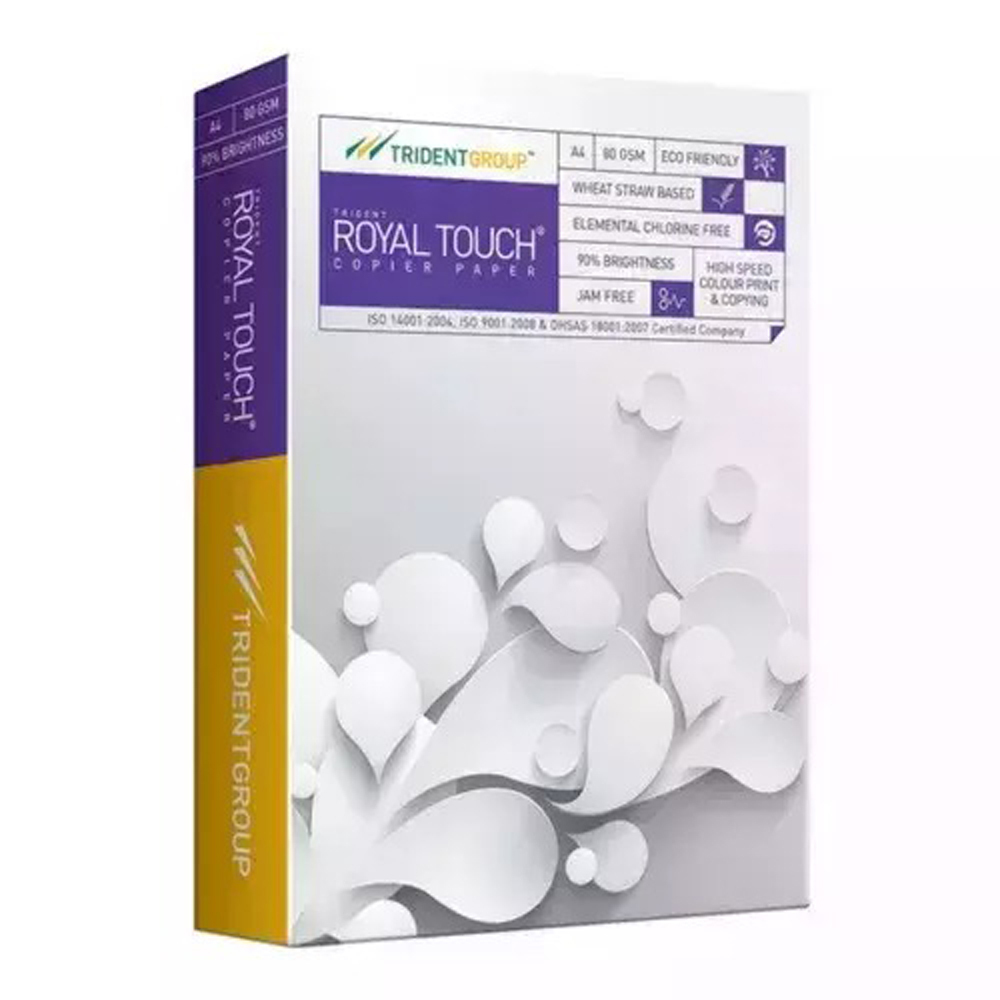 Trident Royal Touch 80 Gsm A4 Size Multipurpose Copier Paper 500 Sheets ...
