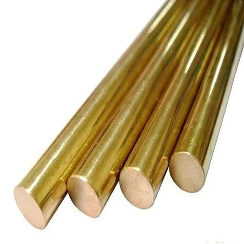 Aluminum Bronze Rods - Round Shape, Polished Surface Finish | Hard And ...