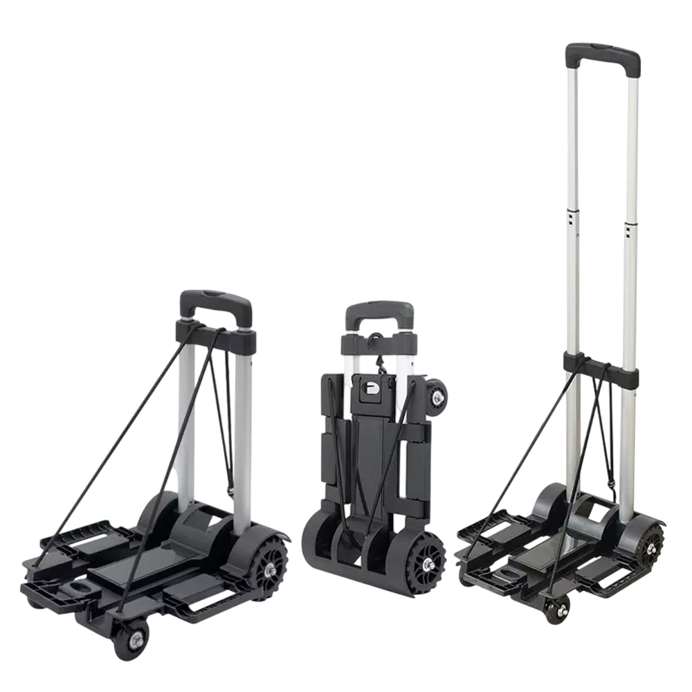 Sk Engineering 35 Kg Capacity Portable Platform Hand Trolley, Sk-11 at ...