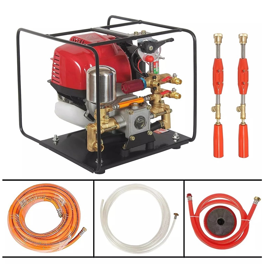 Neptune 1 Hp 4 Stroke 35 Cc Portable Power Sprayer With Double ...